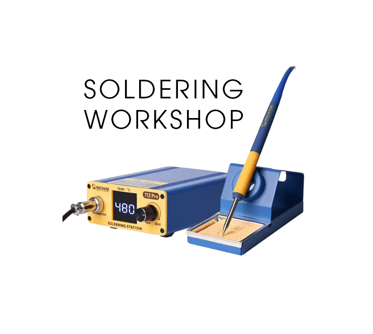 Mini Workshop – Basic Soldering! (14/09/2024 – 9:30am – 12:00pm) – EDR2